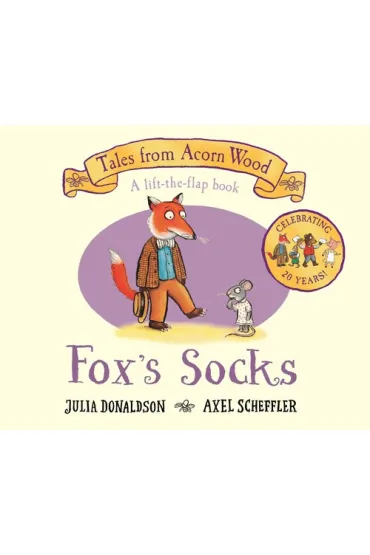 Fox's Socks. A Lift-the-flap Story Axel Scheffler książka | TaniaKsiazka.pl