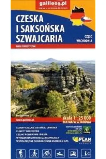 Mapa - Czeska i Saksońska Szwajcaria 1: 25 000 | TaniaKsiazka.pl