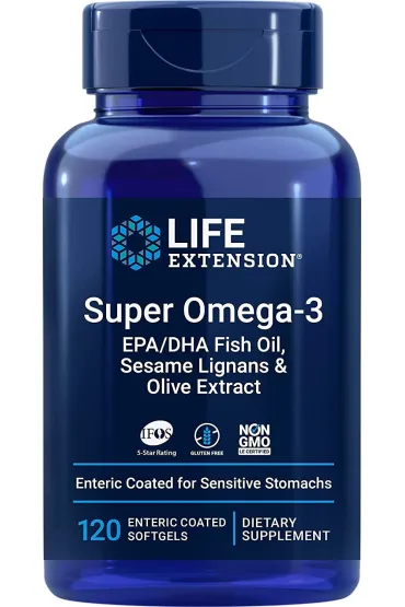 Life Extension Super Omega-3 EPA/DHA z Lignanami Sezamowymi i ...